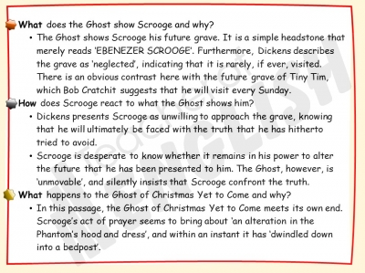 A Christmas Carol - Scrooge Repents teaching resources lesson