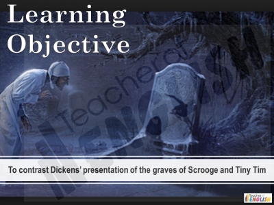A Christmas Carol - Scrooge's Grave teaching resources lesson