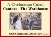A Christmas Carol - The Workhouse teaching resources lessons