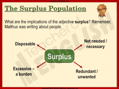 A Christmas Carol - Thomas Malthus teaching resources lessons