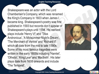 A Midsummer Night's Dream - Year 6 teaching resources unit of work