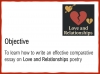 AQA Anthology Poetry - How to Answer the Love and Relationships ...