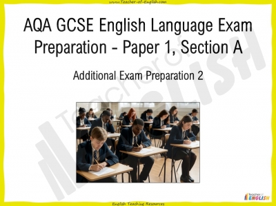 Exam Paper English Gcse Paper1 Presentation English NEW WJEC Eduqas