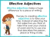 Adjectives - KS3 teaching resources lesson