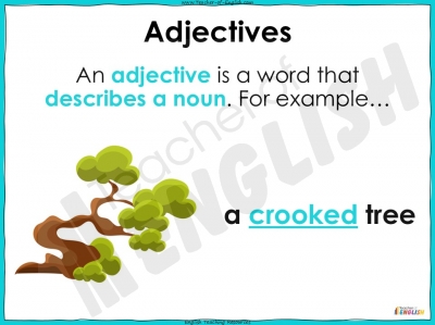 Adjectives - KS3 teaching resources lesson