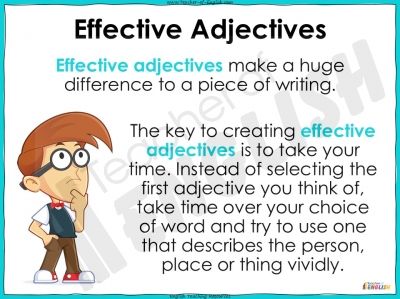 Adjectives - KS3 teaching resources lesson