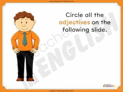 Adjectives - Years 3 and 4 teaching resources lesson