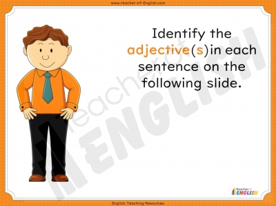 Adjectives - Years 3 and 4 teaching resources lesson