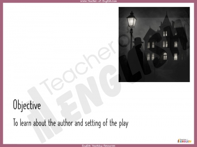 An Inspector Calls - Context teaching resources lesson