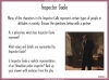 An Inspector Calls - Inspector Goole teaching resources lesson