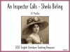 An Inspector Calls - Sheila Birling teaching resources lesson