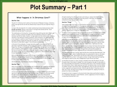 An Introduction to A Christmas Carol for GCSE teaching resources lessons