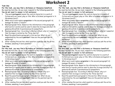 An Introduction to A Christmas Carol for GCSE teaching resources lessons