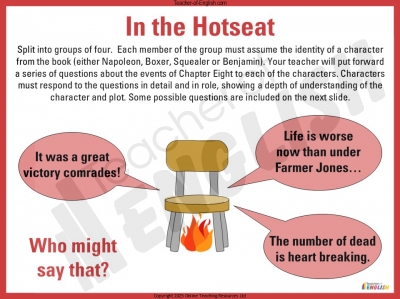 Animal Farm - Chapter 8 and Chapter 9 teaching resources lessons