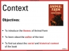 Animal Farm - Context teaching resources lesson