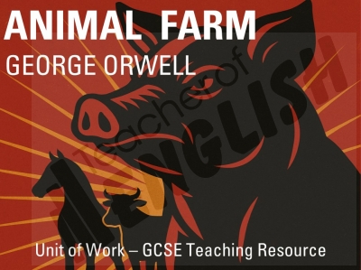 Animal Farm Unit of Work teaching resources unit of work