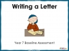 Back to School Letter - Year 7 teaching resources lesson