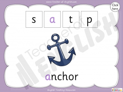 Beginning Sounds - s, a, t, p teaching resources lessons