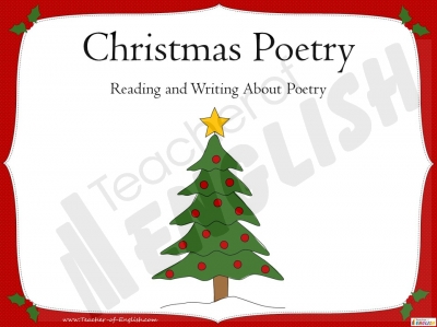 Christmas Poetry Unit teaching resources unit of work