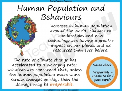 Climate Change - Non-Fiction Unit teaching resources unit of work