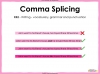 Comma Splicing - KS2 teaching resources lessons