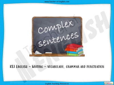 English Teaching Resources for KS1 to GCSE - Unit Plans & Worksheets