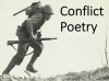 Conflict Poetry - Year 8 & 9 teaching resources unit of work