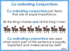 Conjunctions - KS2 teaching resources lessons