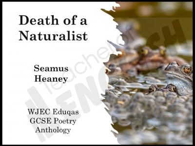 Death of a Naturalist teaching resources lessons