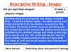 Descriptive Writing teaching resources unit of work