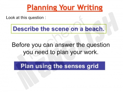 Descriptive Writing teaching resources unit of work