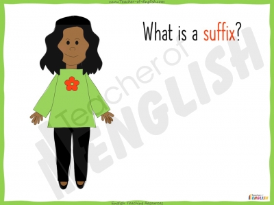 Developing Reading Skills - Suffixes teaching resources lessons