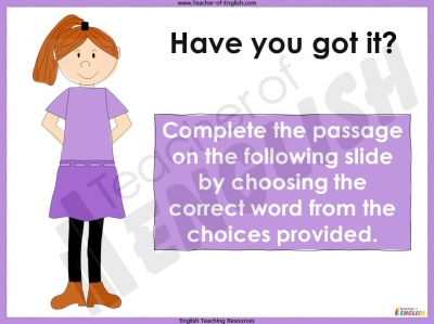 Easily Confused Words - There, Their and They're teaching resources lessons