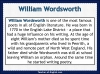 Excerpt from The Prelude - Wordsworth teaching resources lessons