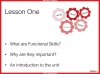 Functional Skills English - Level 2 teaching resources unit of work