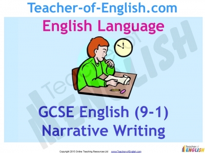 GCSE English (9-1) Narrative Writing teaching resources unit of work