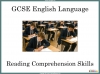 GCSE English Language Reading Comprehension Skills teaching resources ...