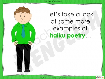 Haiku Poetry - Year 3 and 4 teaching resources lesson