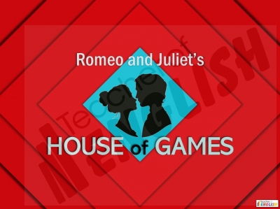 House of Games - Romeo and Juliet teaching resources activities