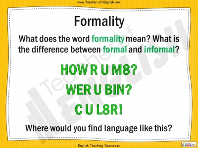 How to Write a Formal Letter - KS3 teaching resources unit of work