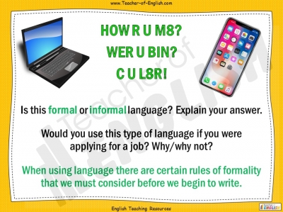 How to Write a Formal Letter - KS3 teaching resources unit of work