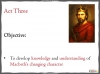 Macbeth - Act 3 teaching resources lessons