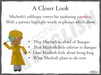 Macbeth - Act 3 teaching resources lessons