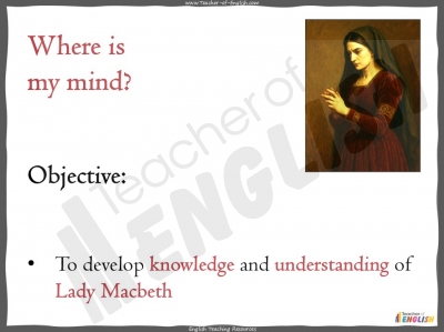 Macbeth - Act 5 teaching resources lessons