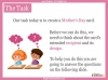Make a Mother's Day Card teaching resources lessons