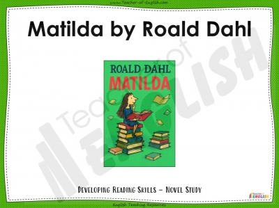 Matilda teaching resources unit of work