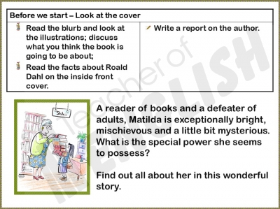 Matilda teaching resources unit of work