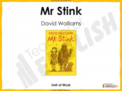 Mr Stink by David Walliams teaching resources unit of work
