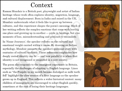 Name Journeys teaching resources lessons