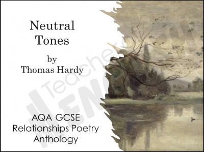 Neutral Tones - AQA teaching resources lessons